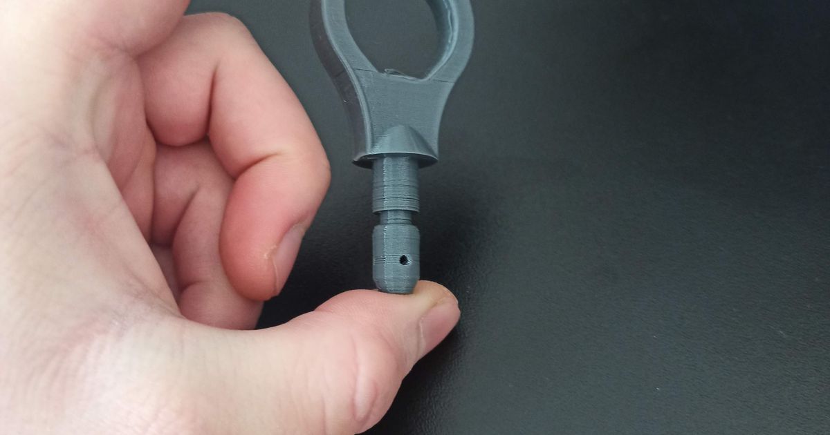 Mazda 6 oil dipstick handle by cDominik | Download free STL model ...