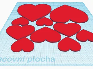 Šablony srdce by Pavel Šoltys | Download free STL model | Printables.com