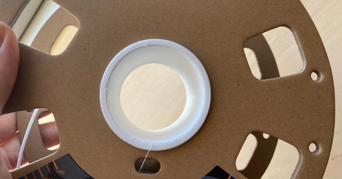 Overture Spool Core by Kaiserpinguin | Download free STL model ...