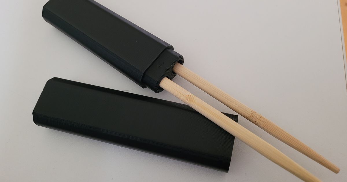 Chopstick Holder Case by renewz | Download free STL model | Printables.com