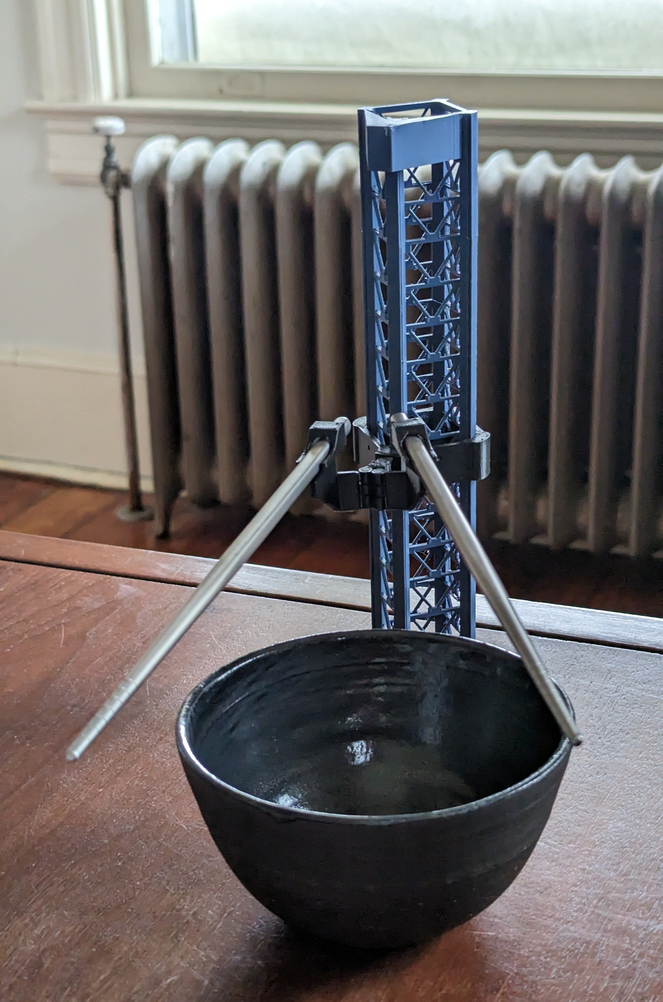 Starbase Orbital Launch Tower Chopstick Holder by Deadhead Surfer ...