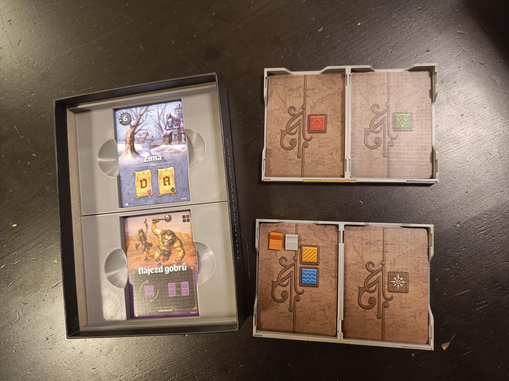 Kartografové / Cartographers Insert + Inlay (printable on Prusa MINI ...