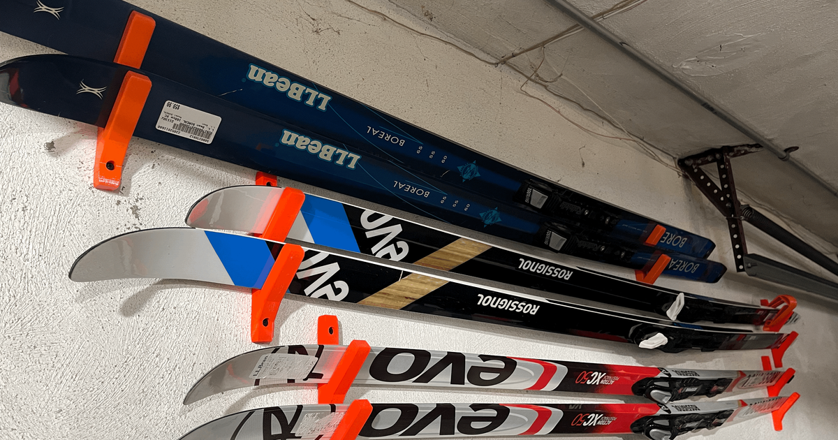 Nordic (XC) Ski Rack par Jeff A | Téléchargez gratuitement un modèle ...