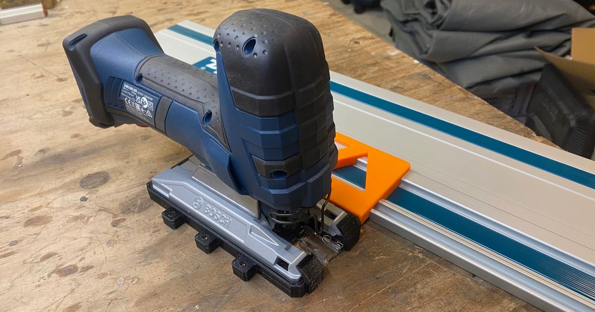 Bosch GST 18V-LI S Rail Guide for FESTOOL / Makita by Thomas Hoeser ...