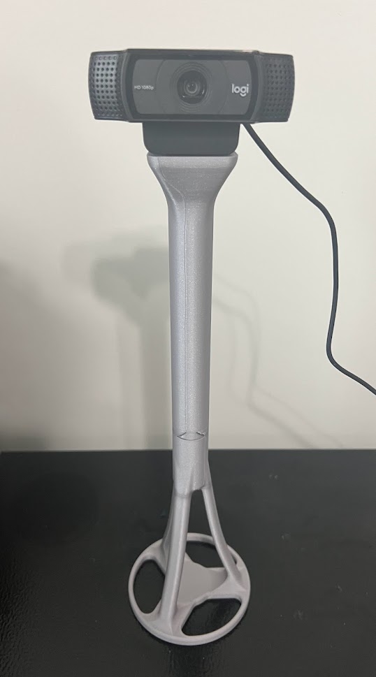 Webcam Eye Level Tripod Mount by cperuffo3 | Download free STL model ...