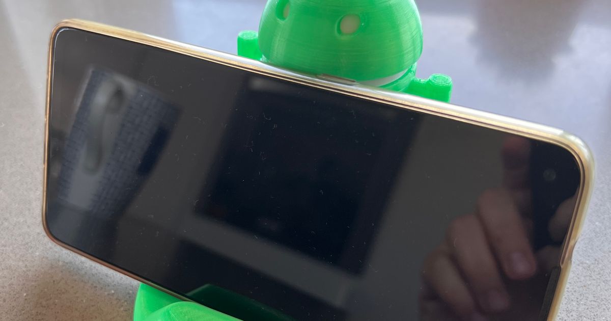 Android phone stand by Luis M. Gallardo D. | Download free STL model ...