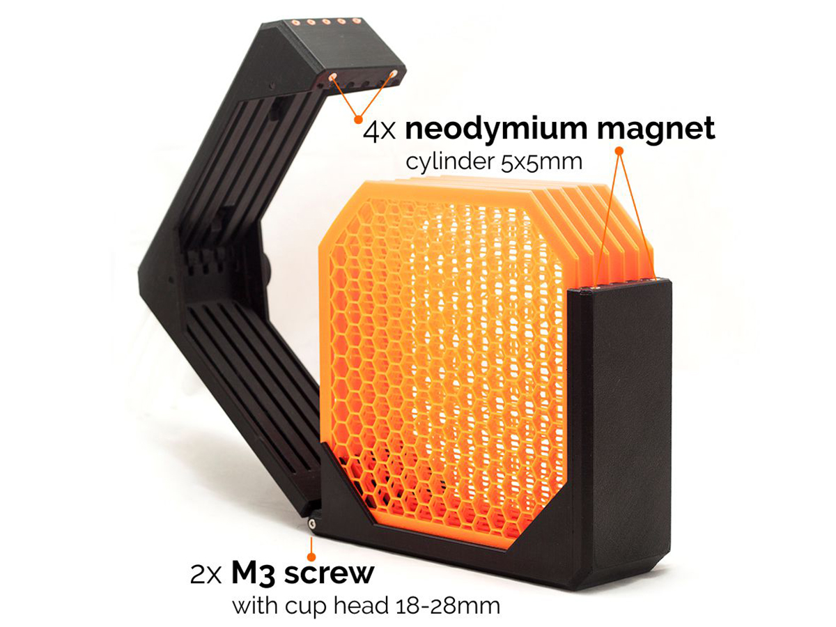 Filament buffer for Original Prusa i3 Multi Material upgrade por Michal ...