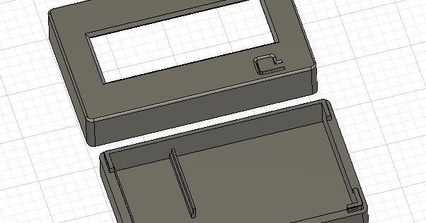 Housing for Homematic DIY Status Display LCD2004 by Chris vK | Download ...