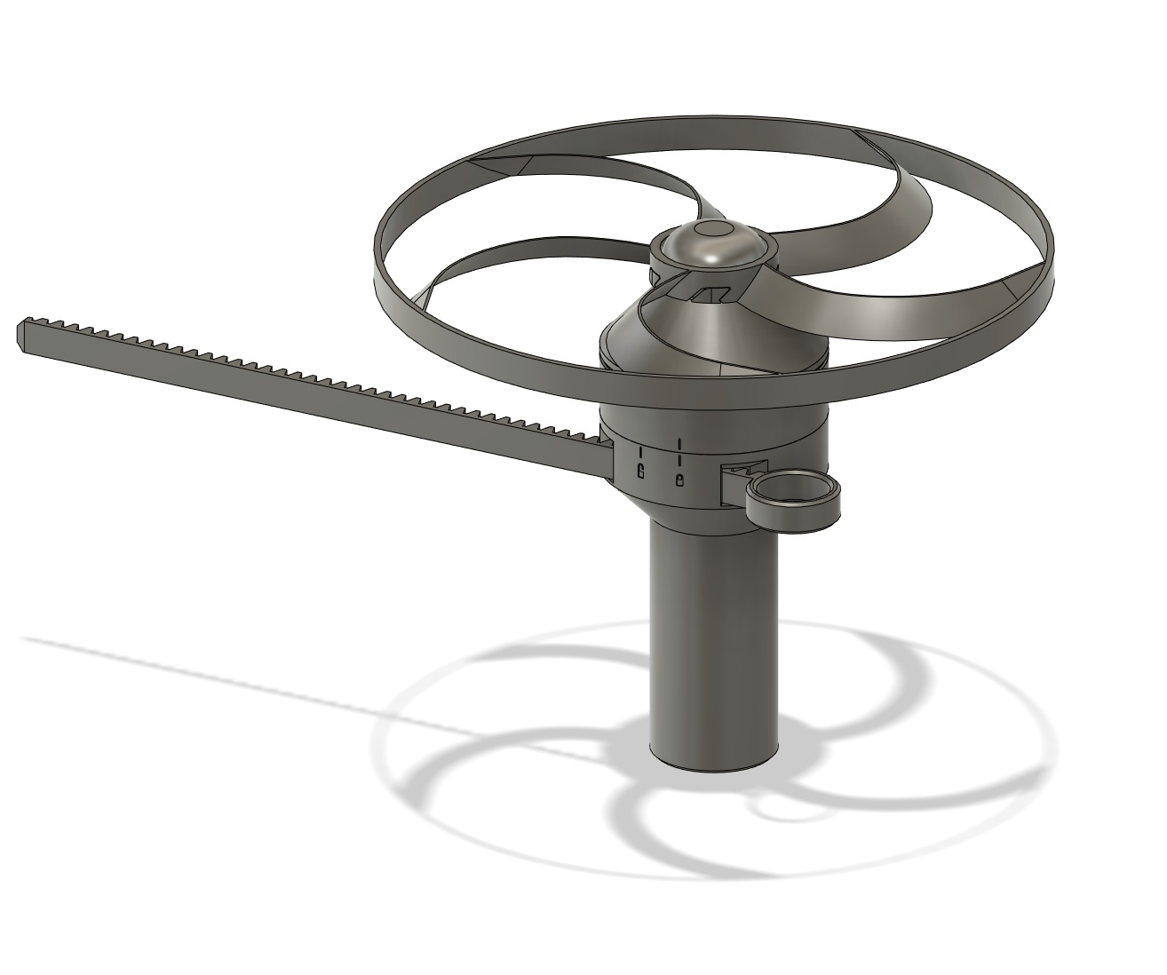 Slightly over engineered Pull Copter flies over 20 meters by Rui do ...