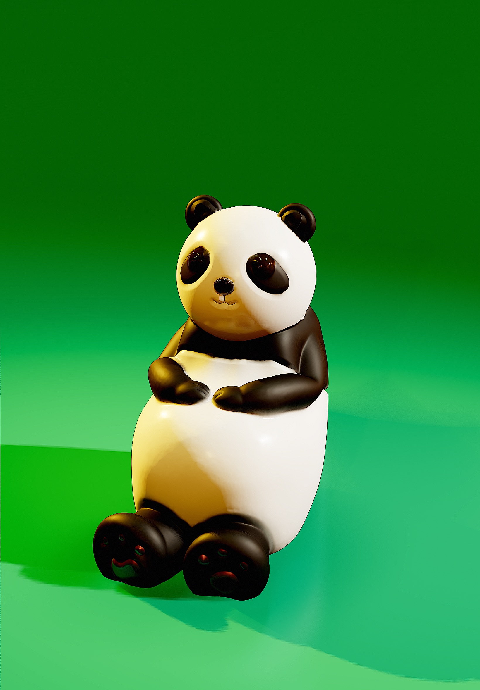 Panda by Layered Visions | Download free STL model | Printables.com