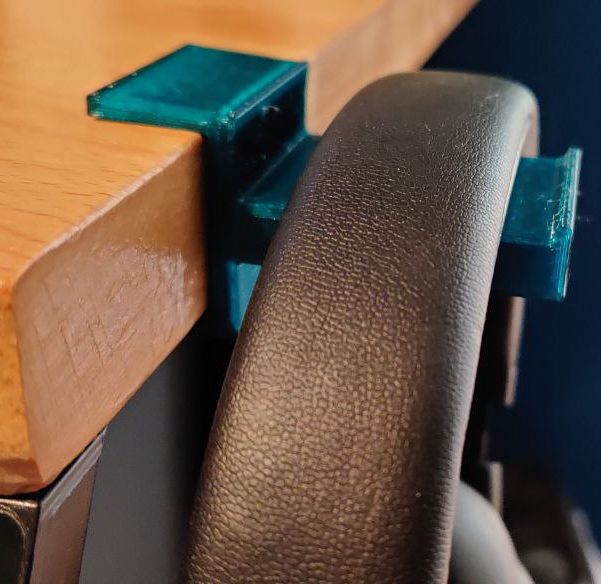 Headphone Mount/Holder for Ikea Gerton table tops by Droid | Download ...