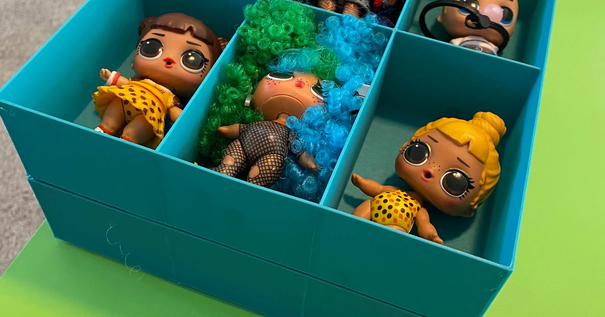 L.O.L. Stackable Tray by yapiodesign | Download free STL model ...