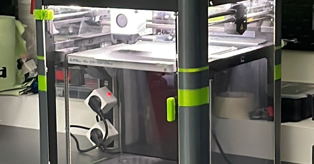 Bambu Labs P1P Chamber Light Rail LED Holder by Quick Fix 3D | Download ...