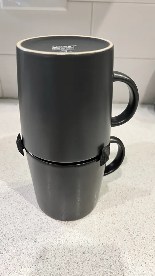Coffee / Expresso Mug Stackers by Harvinator | Download free STL model ...