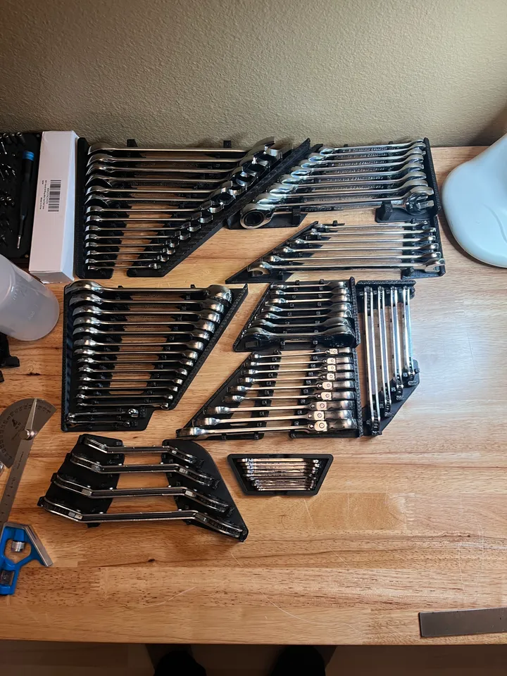 Wrench Organizers by jwingenroth | Download free STL model | Printables.com