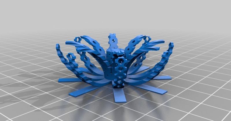 Radial-pattern print cooling test by Brad Shannon | Download free STL ...