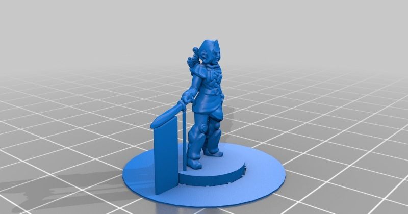 Glade Strider supported, printable von Brad Shannon | Kostenloses STL ...