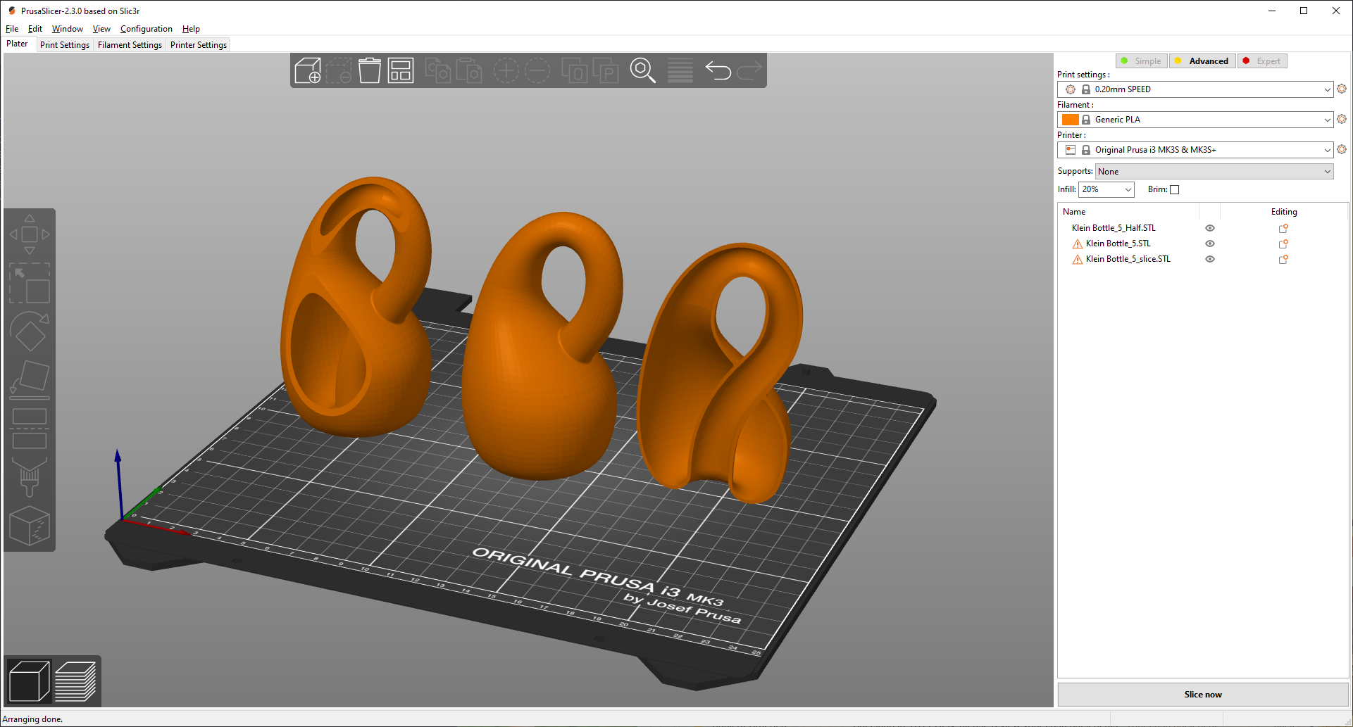 Klein Bottle By Belongs In The Trash Download Free Stl Model