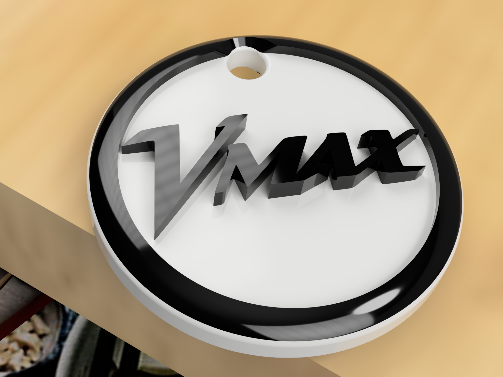 Yamaha VMax keychain by Joe | Download free STL model | Printables.com