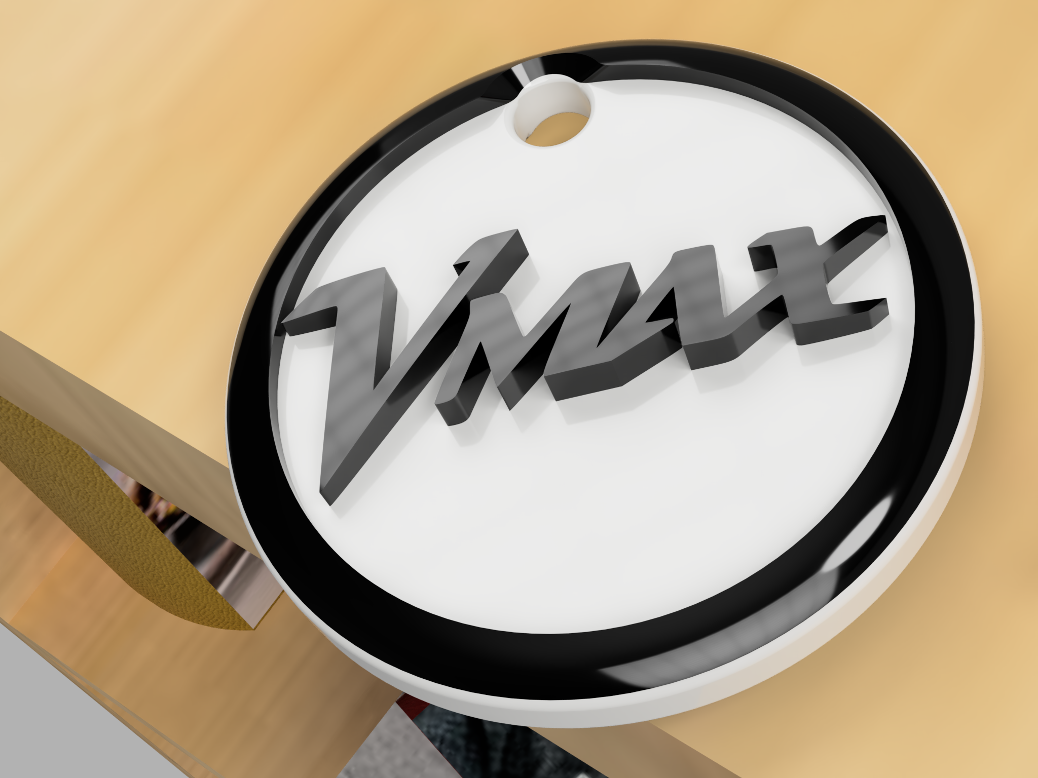 Yamaha VMax keychain by Joe | Download free STL model | Printables.com