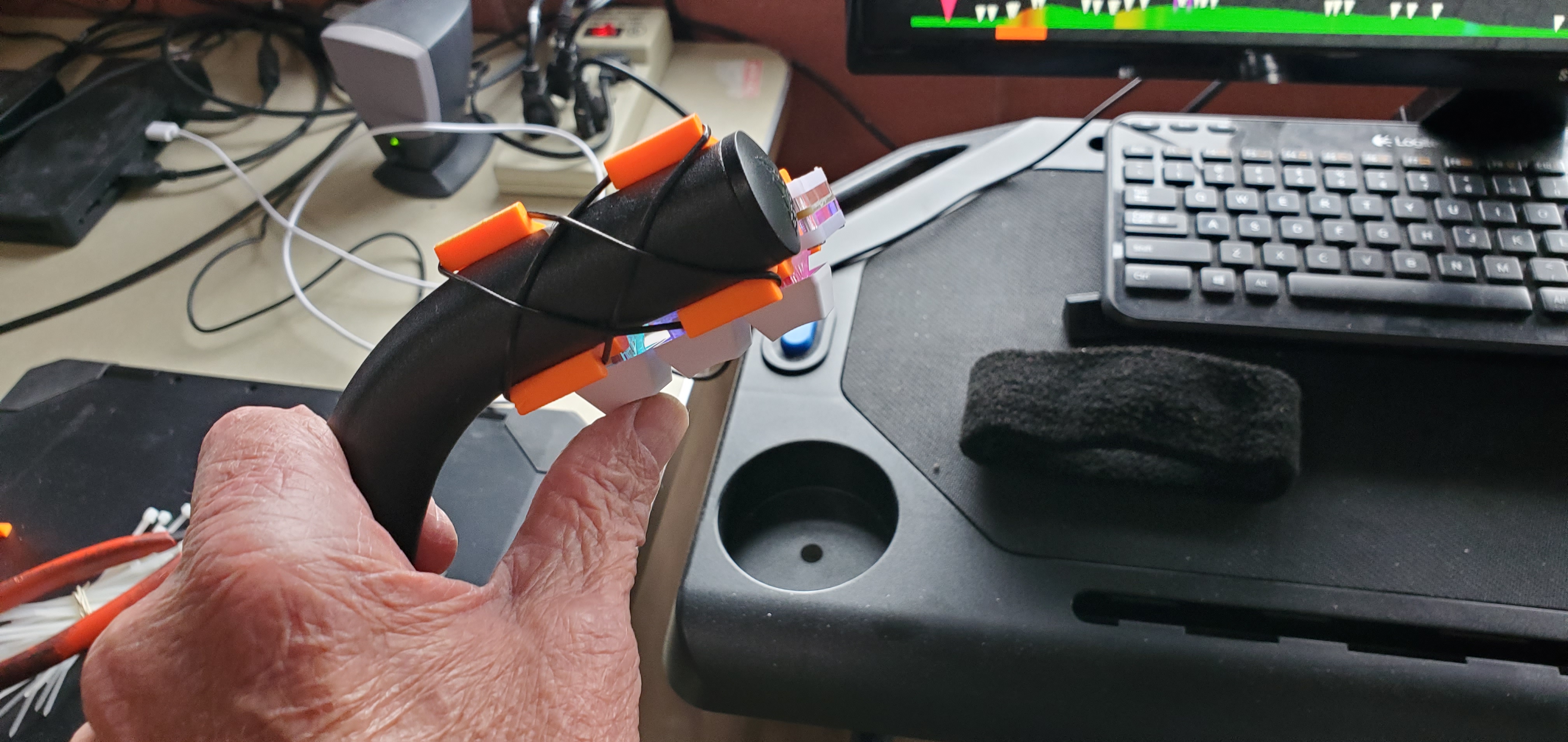 Handlebar Mount for 3 key Keypad by Waynger | Download free STL model ...