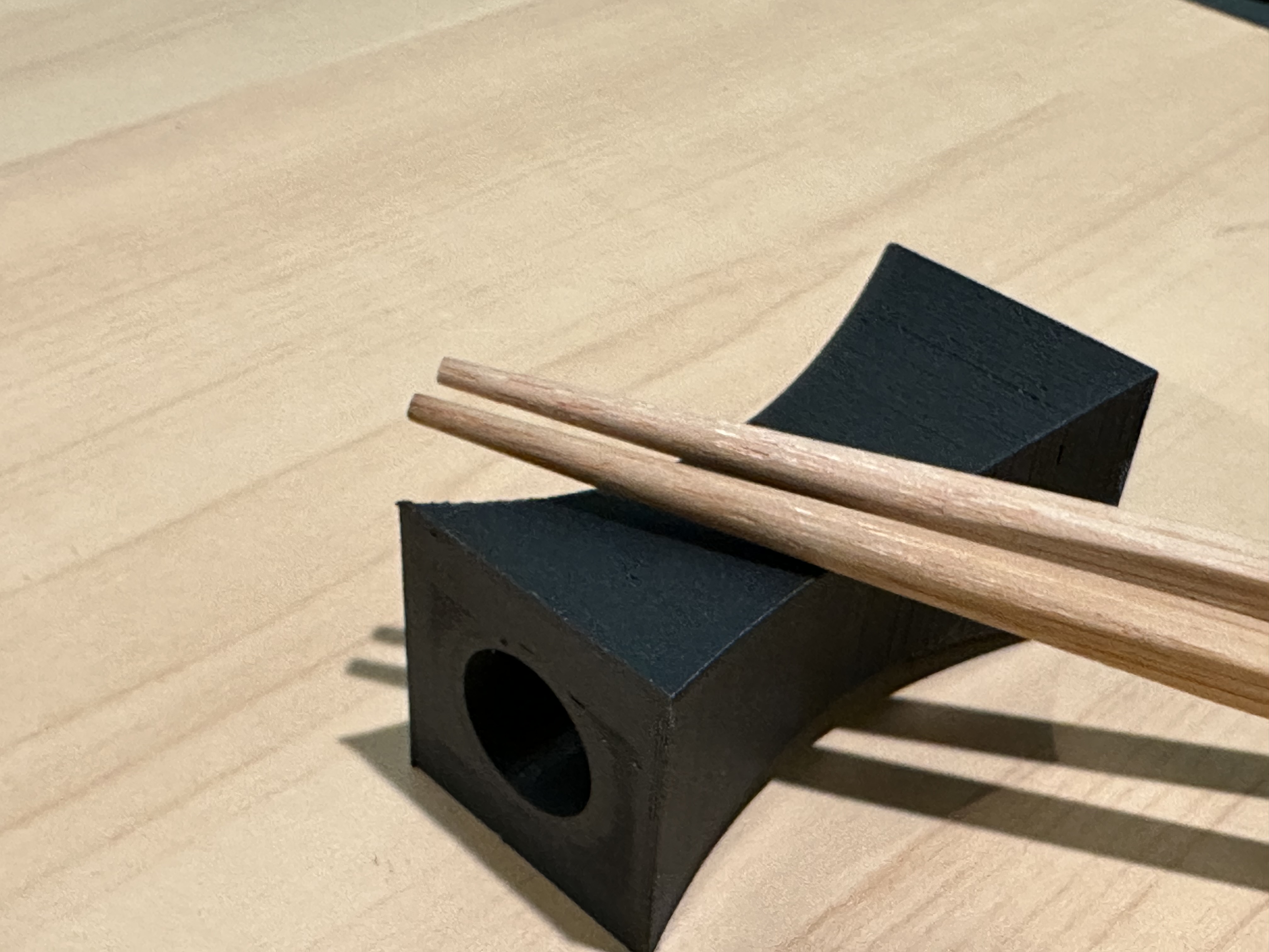 Chopstick Rest and Holder by IanCaillou | Download free STL model | Printables.com