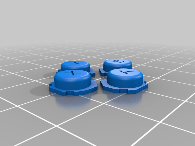 Switch Xbox style buttons by death4u | Download free STL model ...
