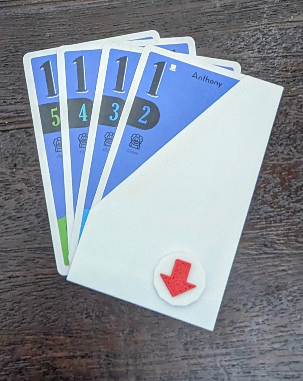 SCOUT Card Game - Combo Half-Card Hider & 'Who Placed' Arrow by ds679 ...