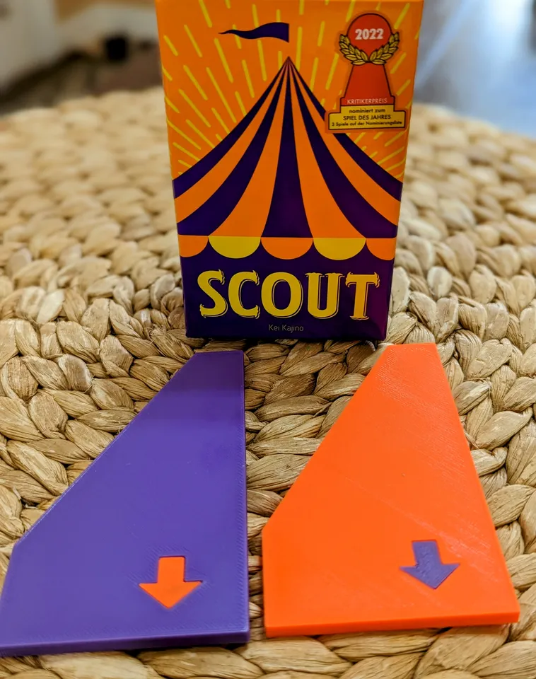 SCOUT Card Game - Combo Half-Card Hider & 'Who Placed' Arrow by ds679 ...