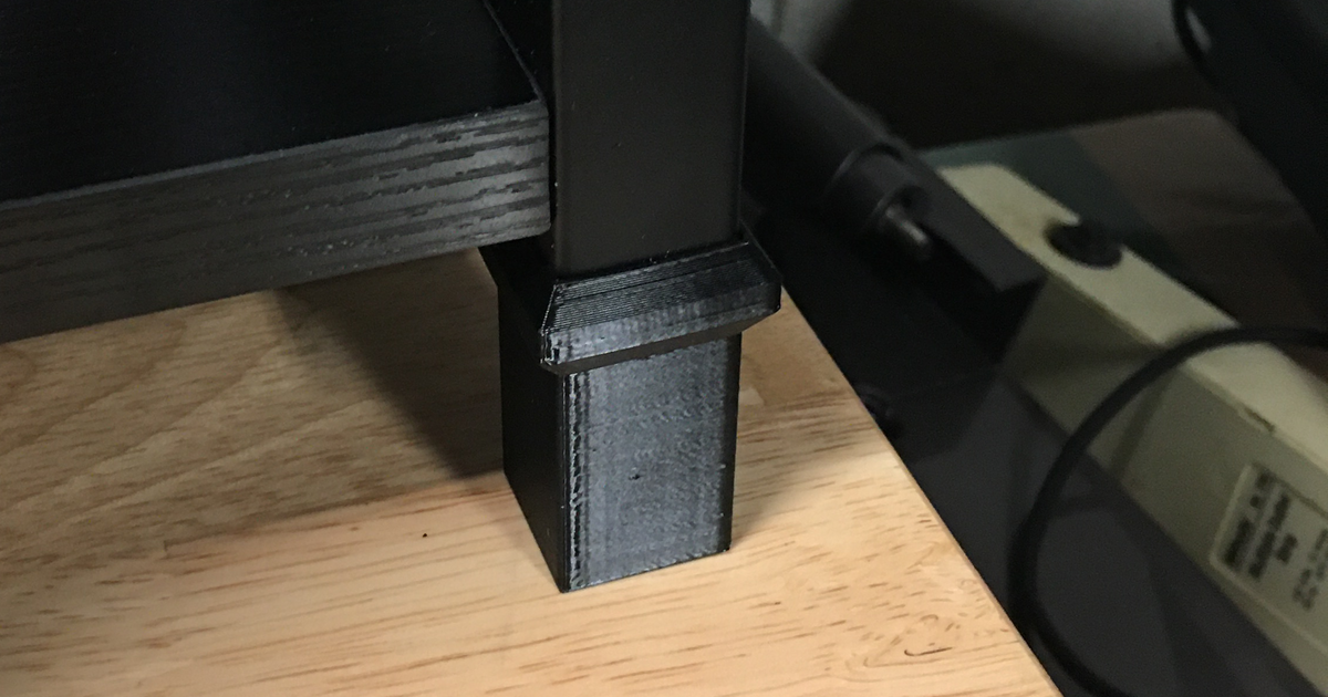 Table Foot for Printer Stand by mfetting | Download free STL model ...