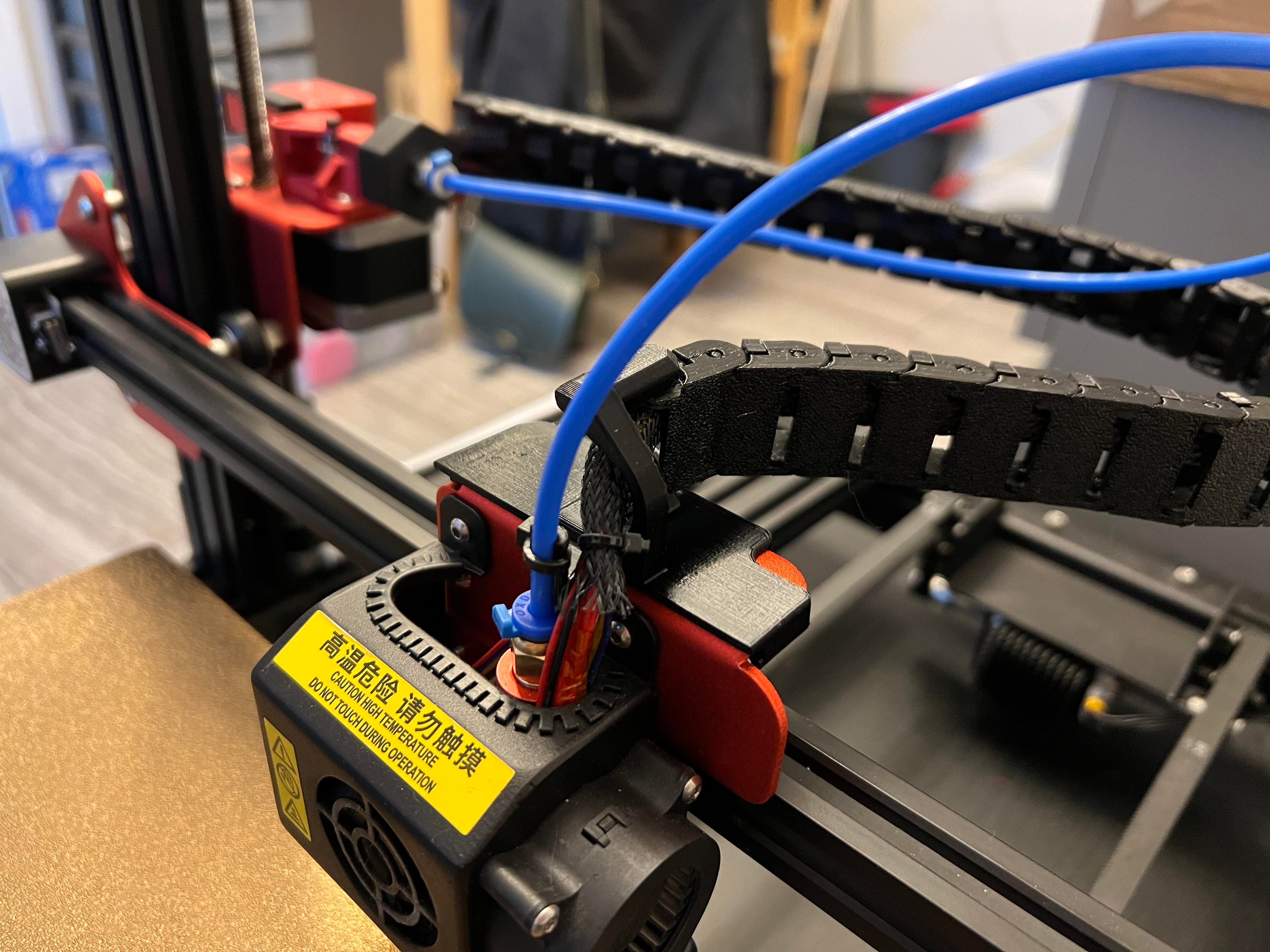 Cr-10 Max X-Axis Cable Drag Chain Complete + Tested by Ultraprecision ...
