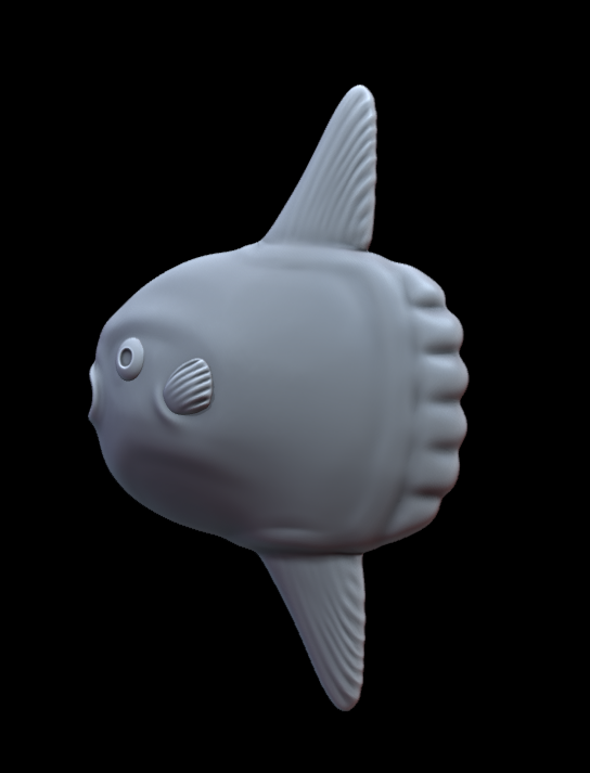 Mola Mola by Clay Rade | Download free STL model | Printables.com