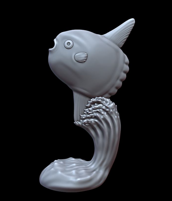Mola Mola by Clay Rade | Download free STL model | Printables.com