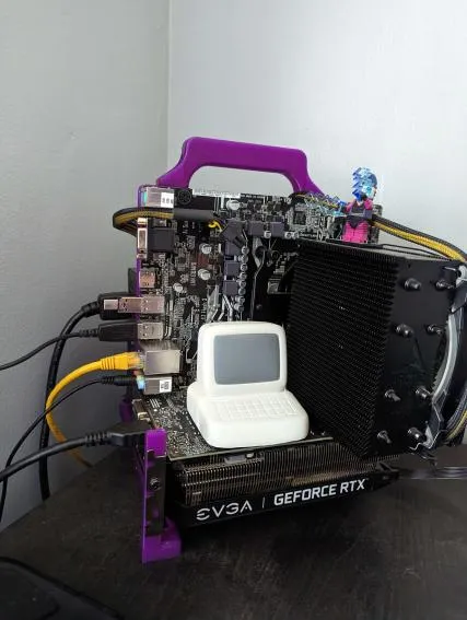 Open Frame PC Case by Sabitech | Download free STL model | Printables.com