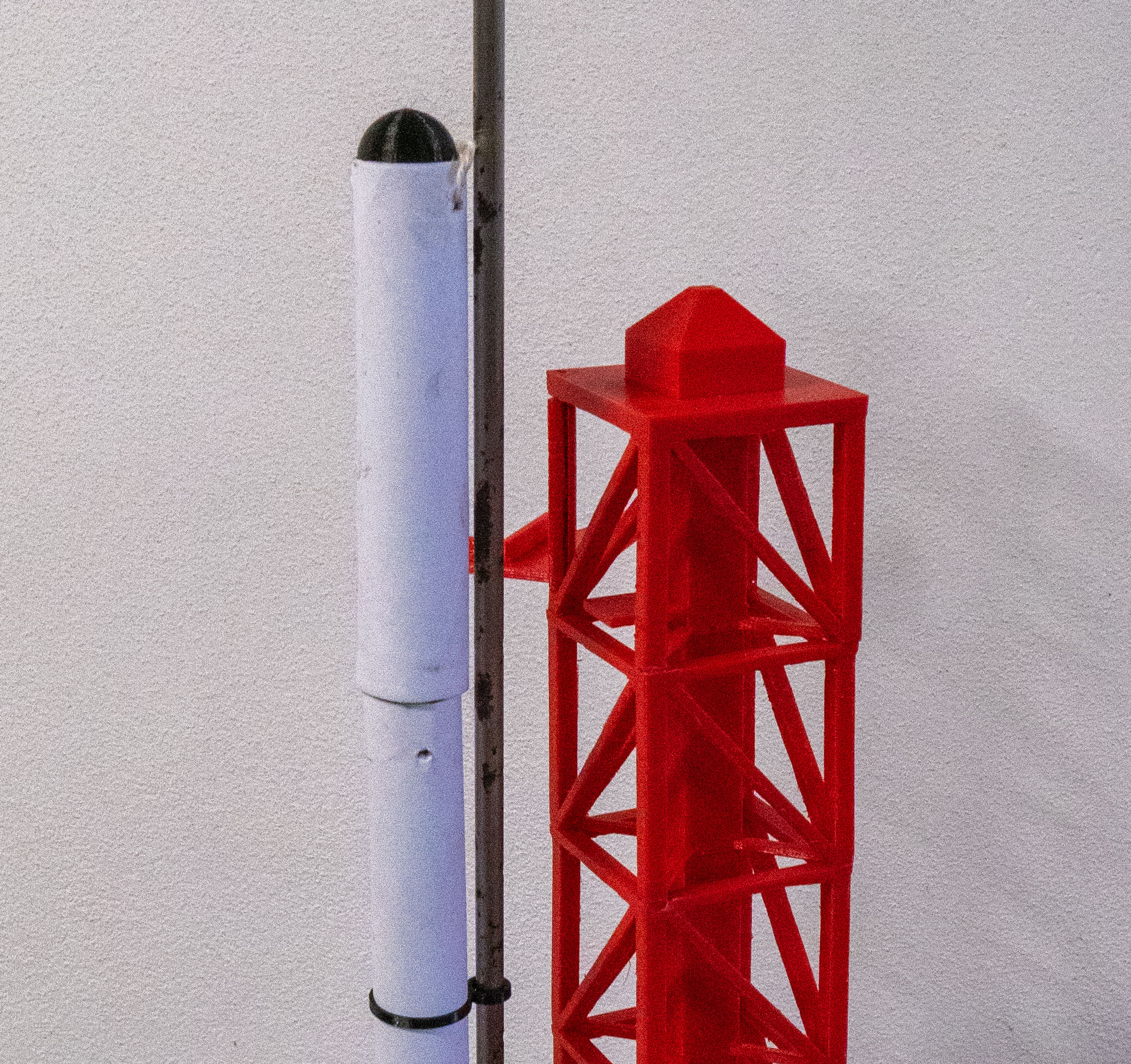 Paper rocket with solid rocket motor by Petronius | Download free STL ...