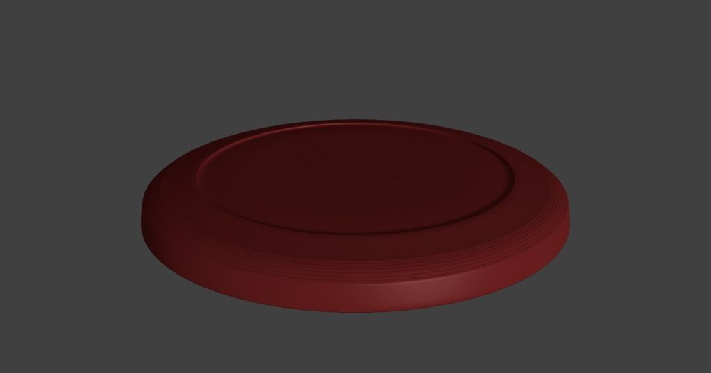Flying Disc (Frisbee) by Books | Download free STL model | Printables.com