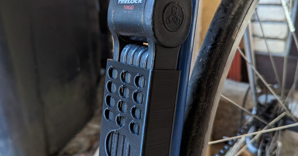 Trelock Sheath - Bike Mount by memyself | Download free STL model ...