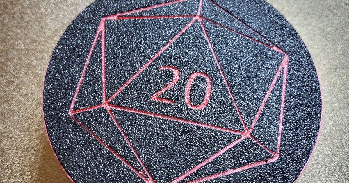 D20 Critical Hit & Fail Shutter Box by TheSheDM | Download free STL ...