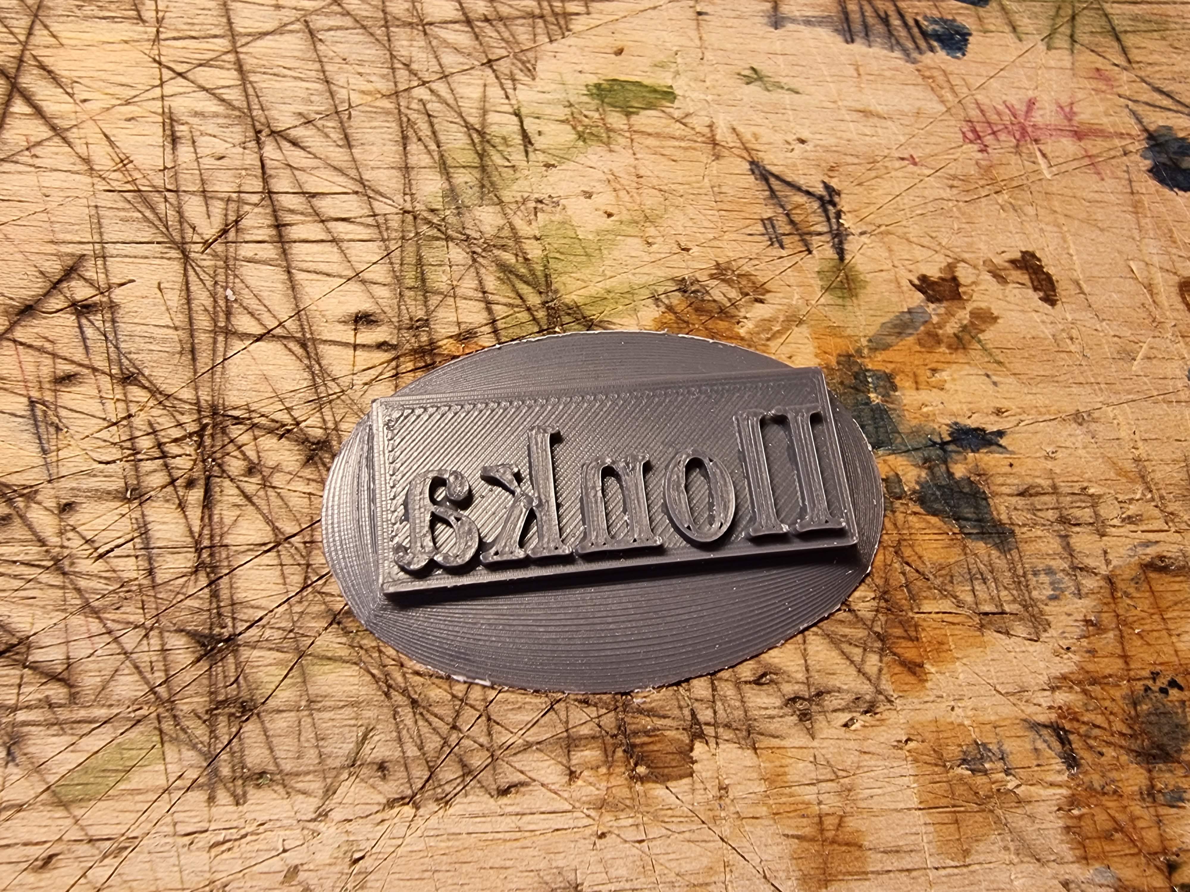 Ilonka name stamp by Petr Surý | Download free STL model | Printables.com