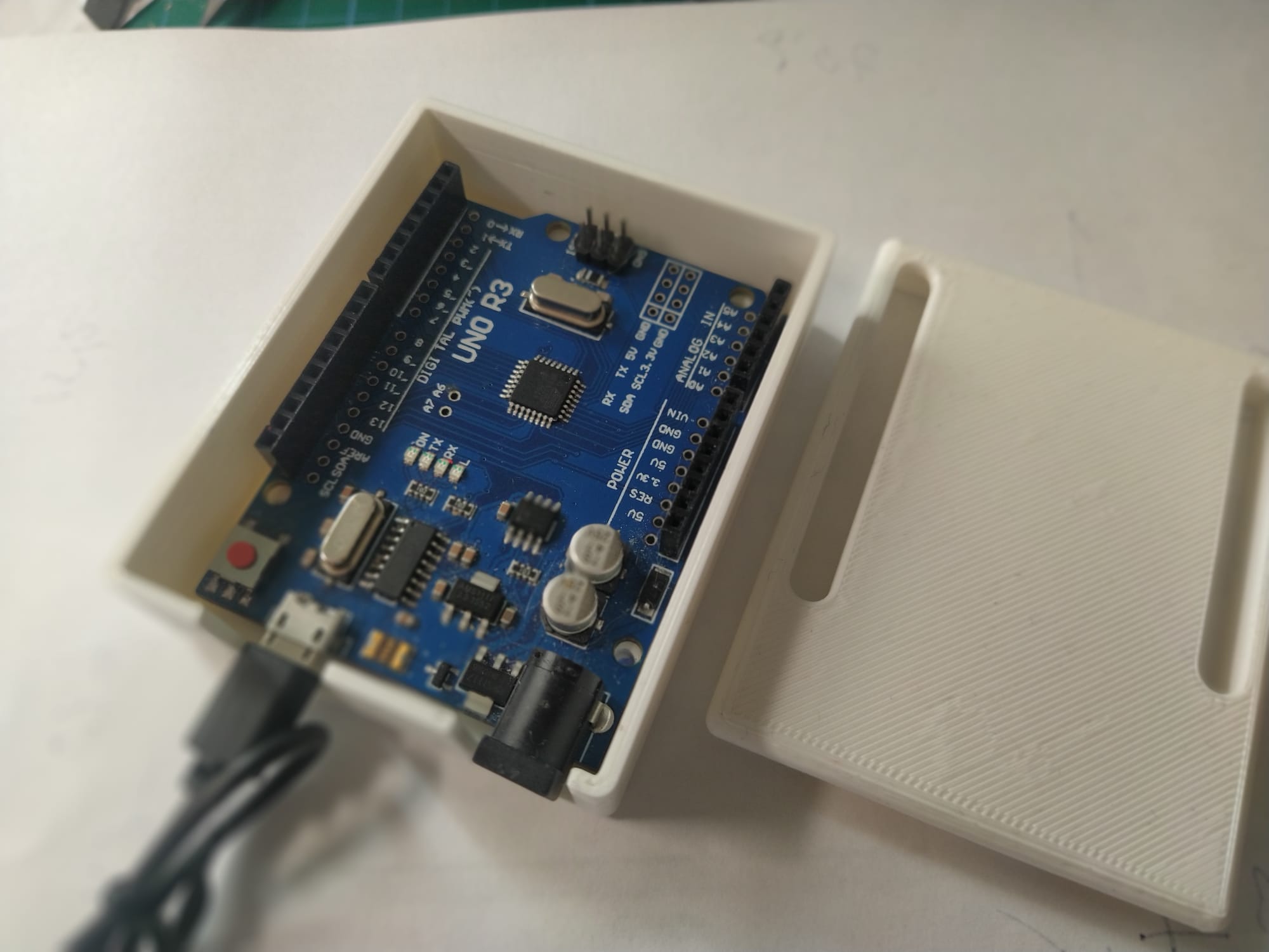 Arduino Uno Case Shield By Jprozas Download Free Stl Model