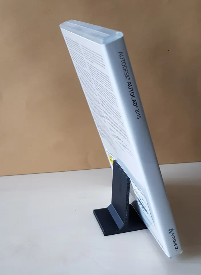 Bluray / DVD display stand by D2P-3D | Download free STL model ...