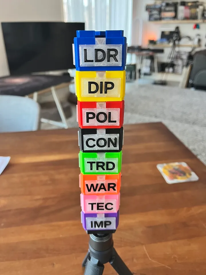 Twilight Imperium 4th edition Mini Turn Tracker Totem by Gilimanjaro ...