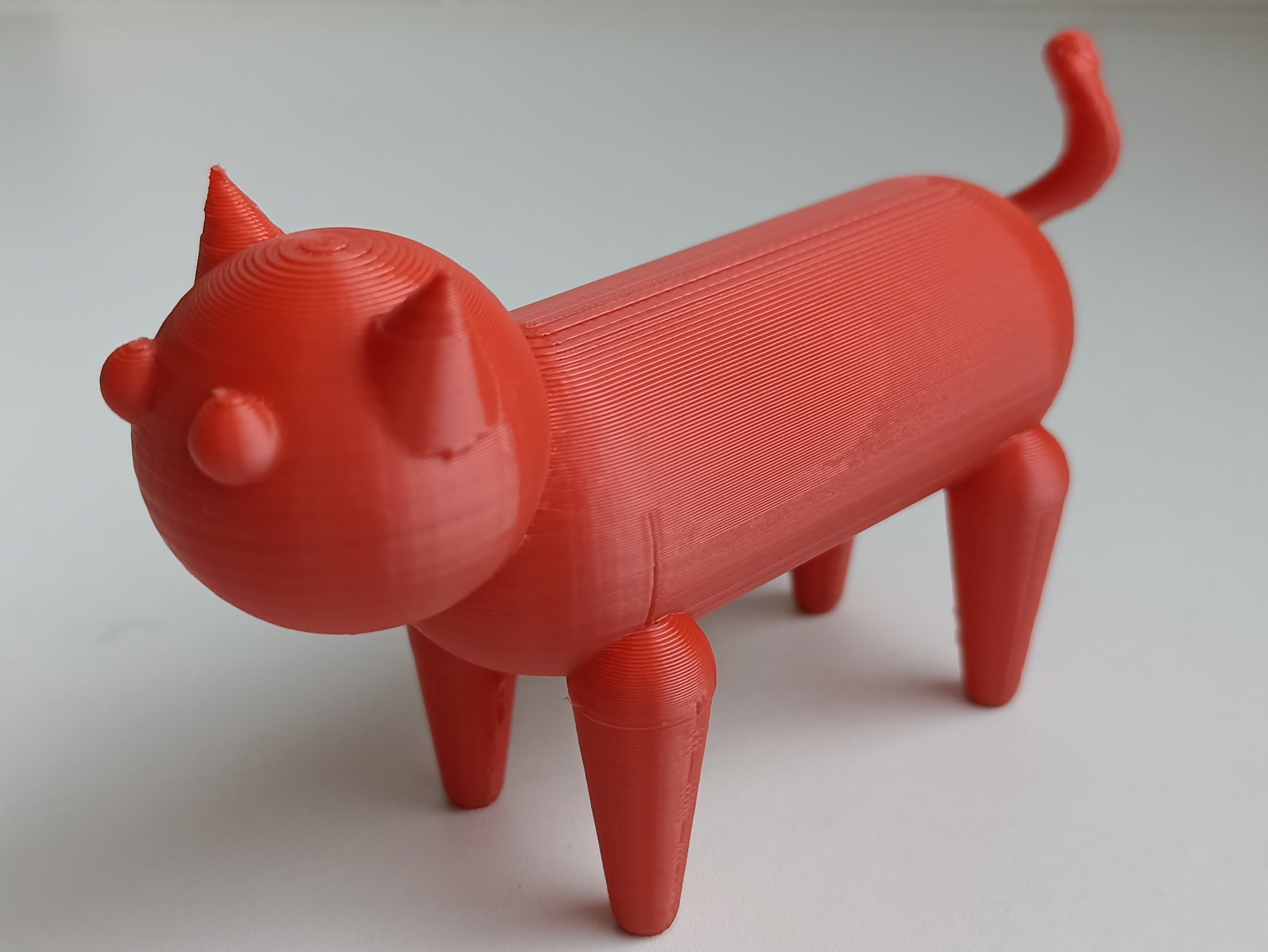 Simple fat cat by Martin | Download free STL model | Printables.com