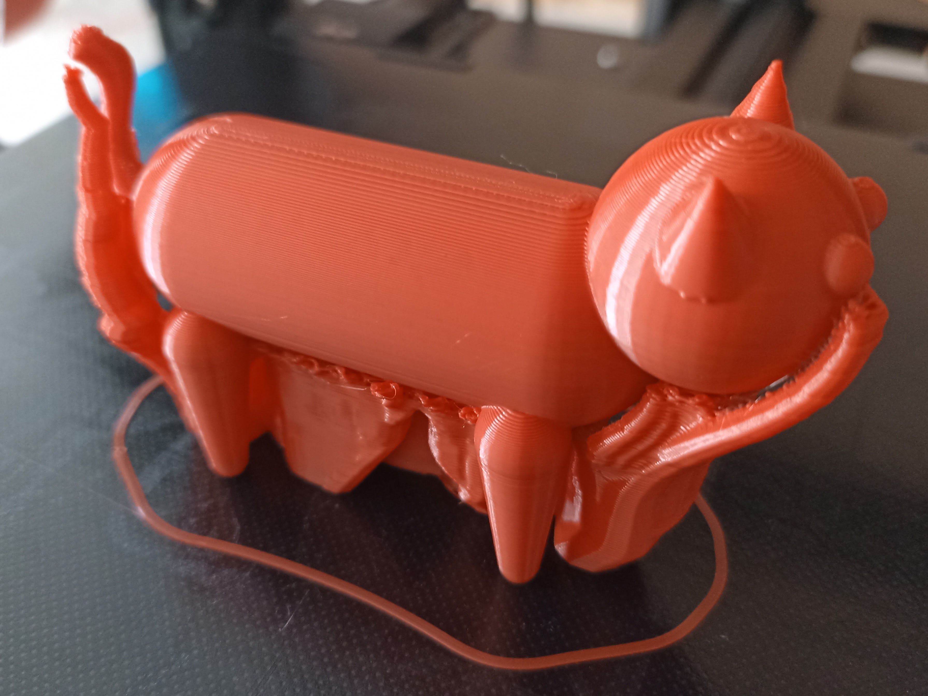 Simple fat cat by Martin | Download free STL model | Printables.com