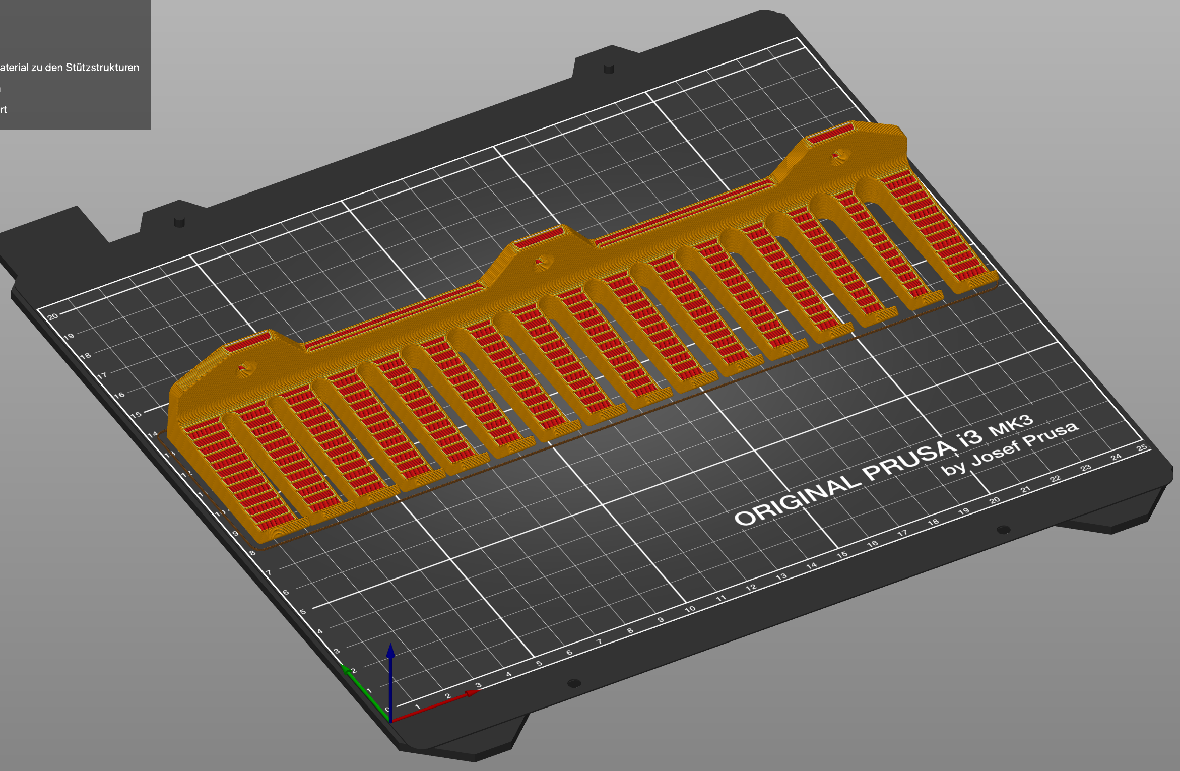 Cable Rack with variable slot width by Dooni | Download free STL model ...