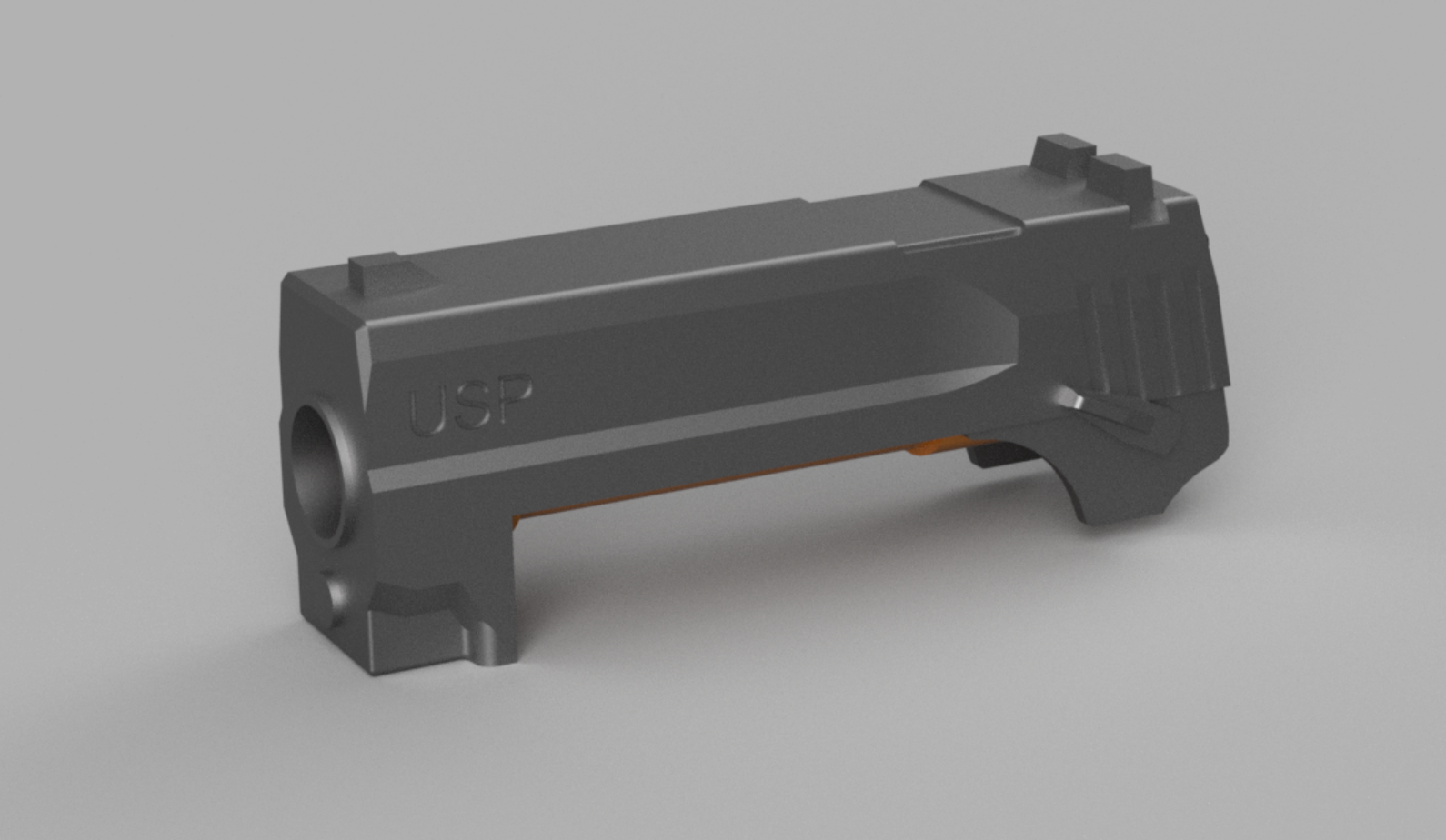 Nerf Jolt USP Mockup by EB Engineering | Download free STL model ...