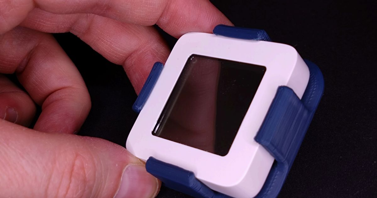 Xiaomi bt temperature sensor wall holder by Ravenwreck | Download free ...