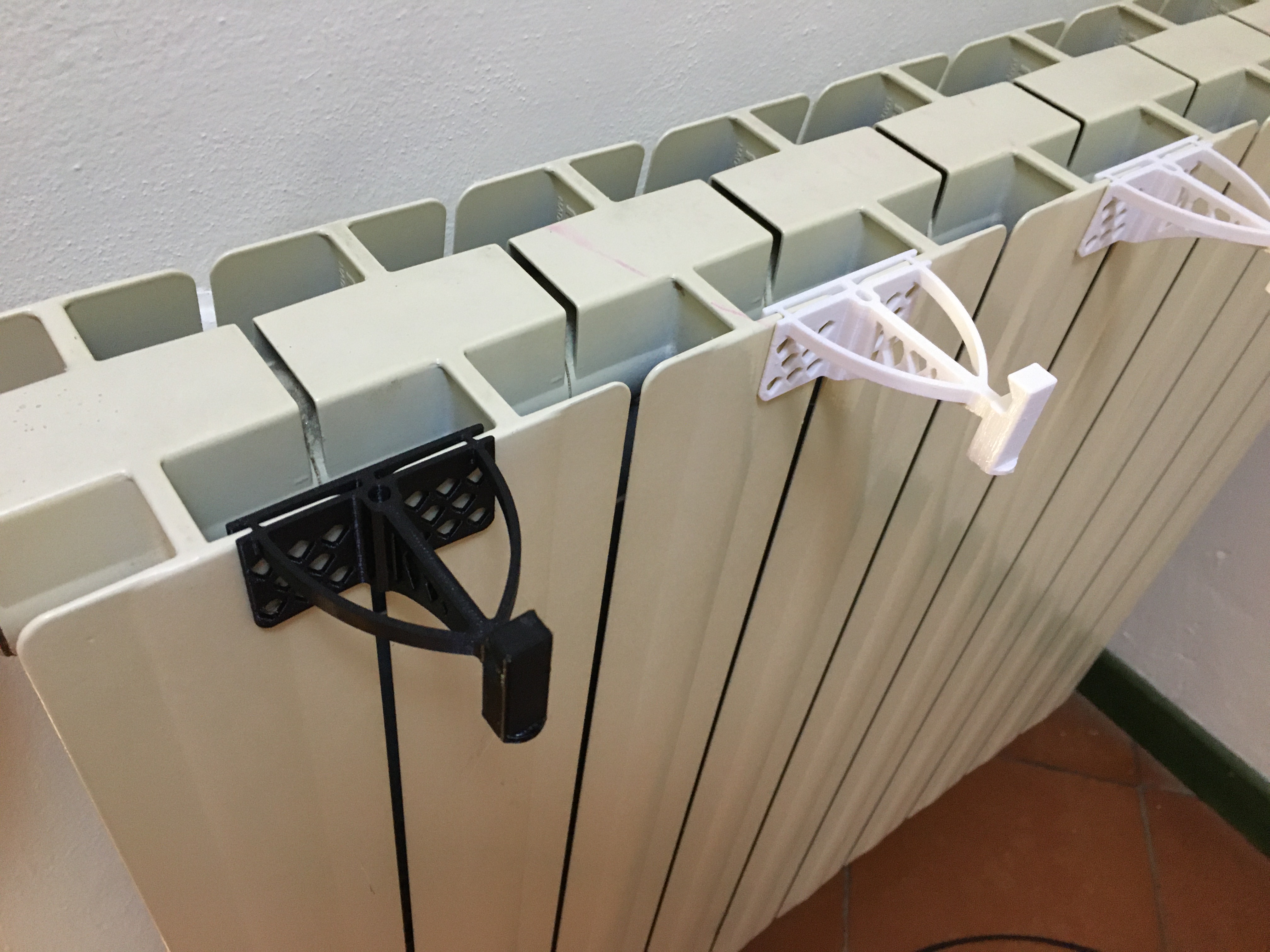 Radiator Extension + Hook by Chya | Download free STL model ...