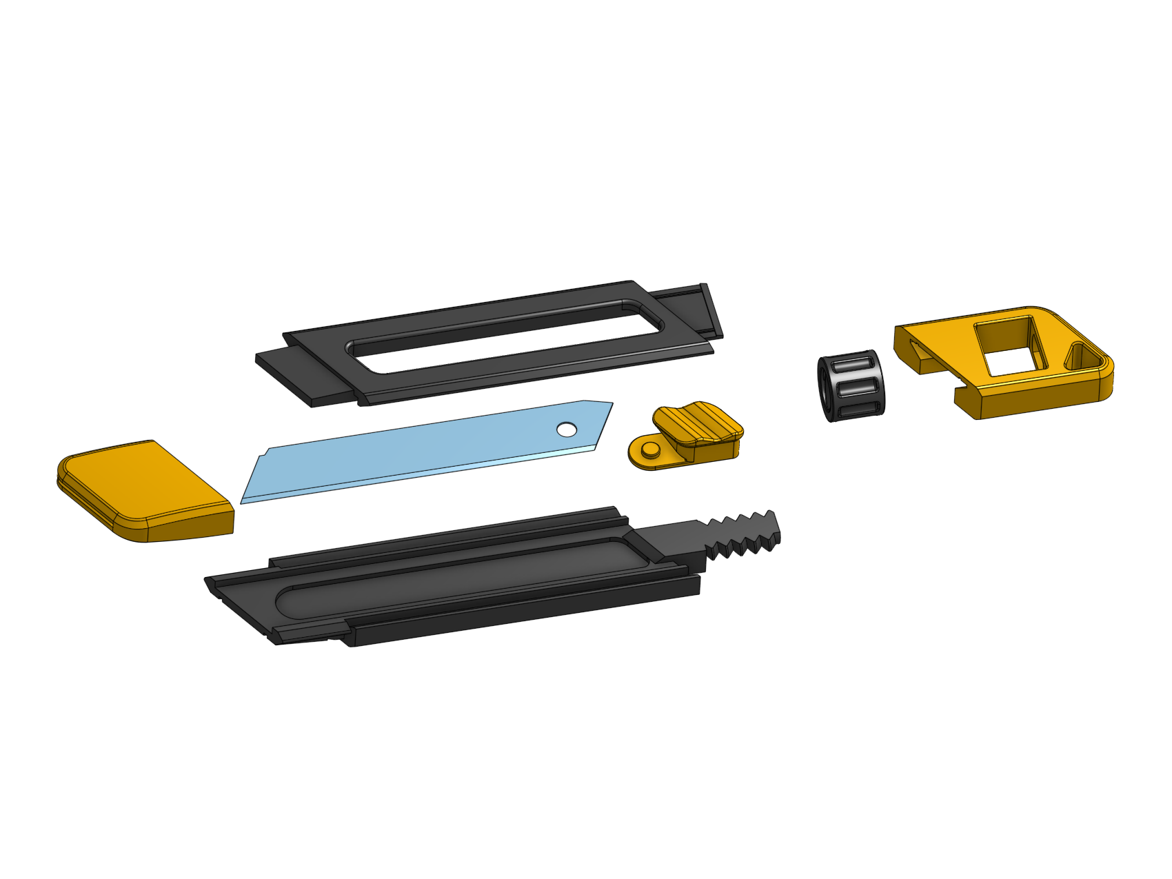 Snap-Off Knife 18mm by Michal Fanta | Download free STL model ...