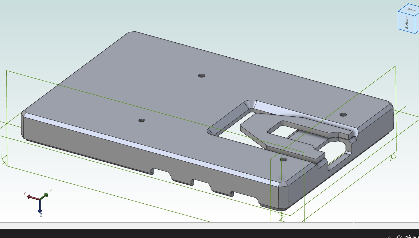 BTT Pi4B CB1 case optimized for bridging, with integral supports by ...